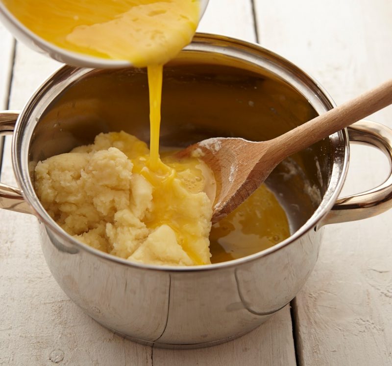 Cream Puffs with Sweet Corn Custard - QL Kitchen