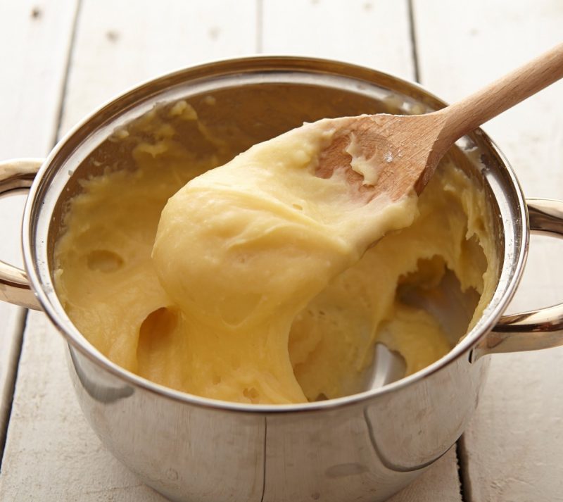 Cream Puffs with Sweet Corn Custard - QL Kitchen