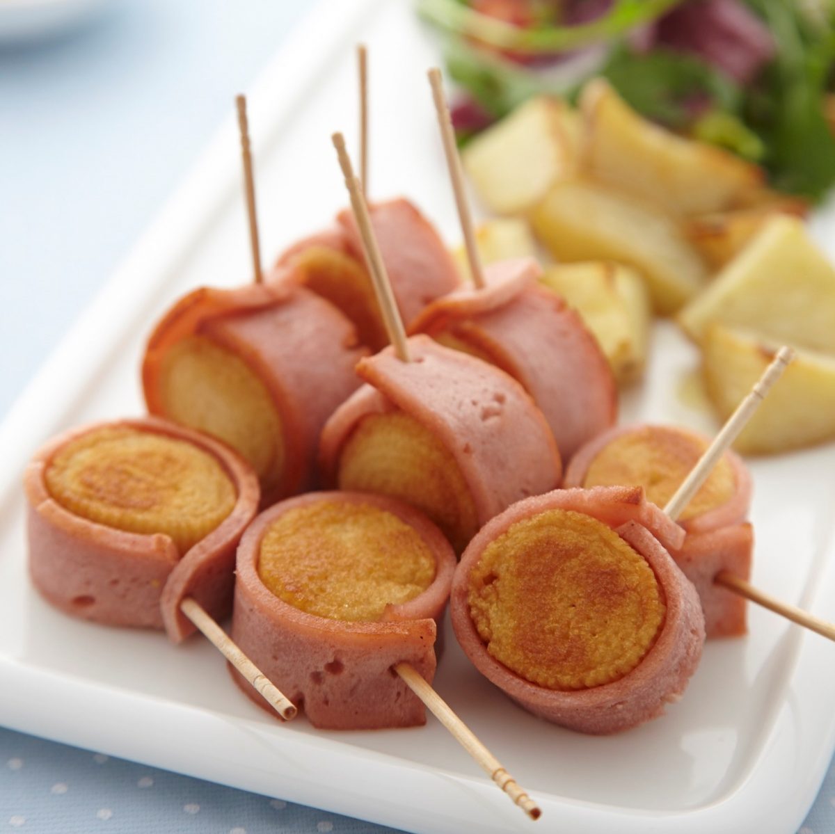 QQ Fish Filament & Ham Skewers - QL Kitchen