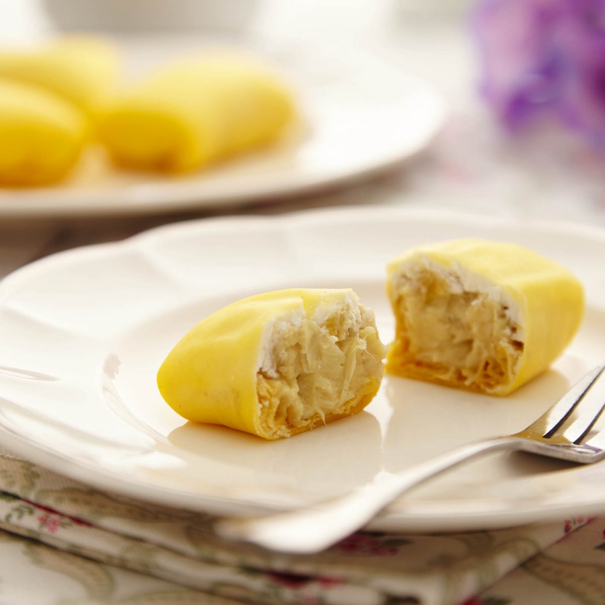 Durian Crepe - QL Kitchen