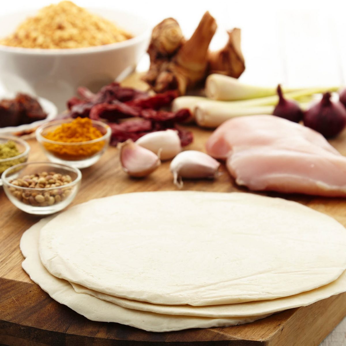 Roti Paratha Chicken Wrap - QL Kitchen