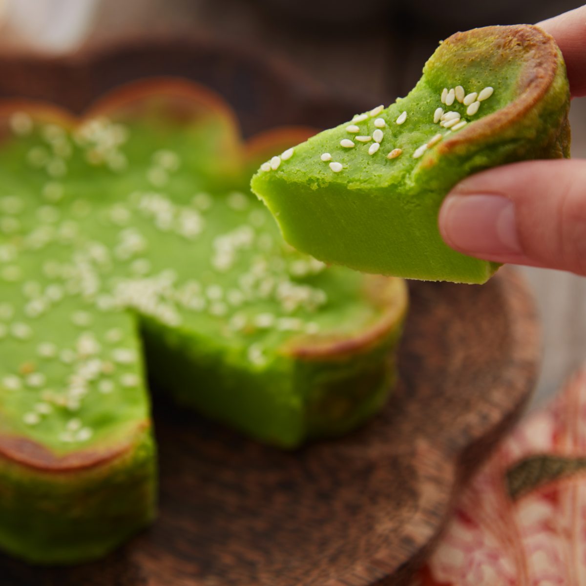 Baked Pandan Kuih - QL Kitchen