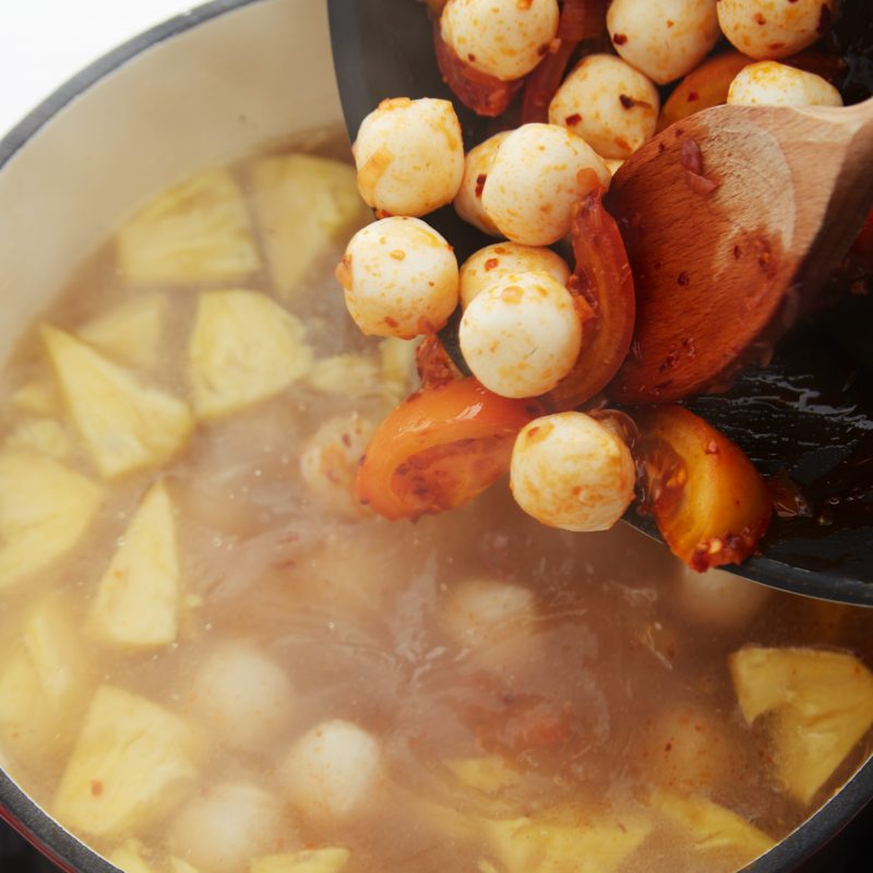 Vietnamese Spicy Fishball Noodle Soup - QL Kitchen